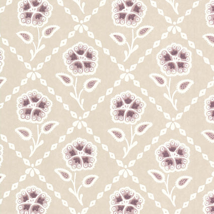 Little Greene Wallpaper Whitehall Cassis