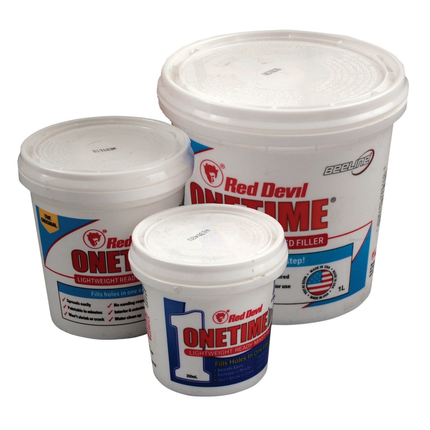 Red Devil One Time Lightweight Filler