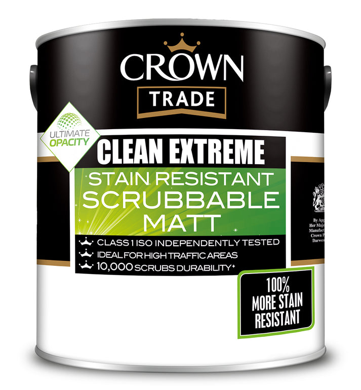 Crown Clean Extreme Scrubbable Matt
