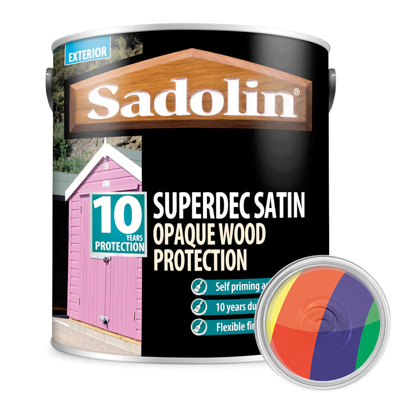 Sadolin Superdec Satin Opaque Wood Protection